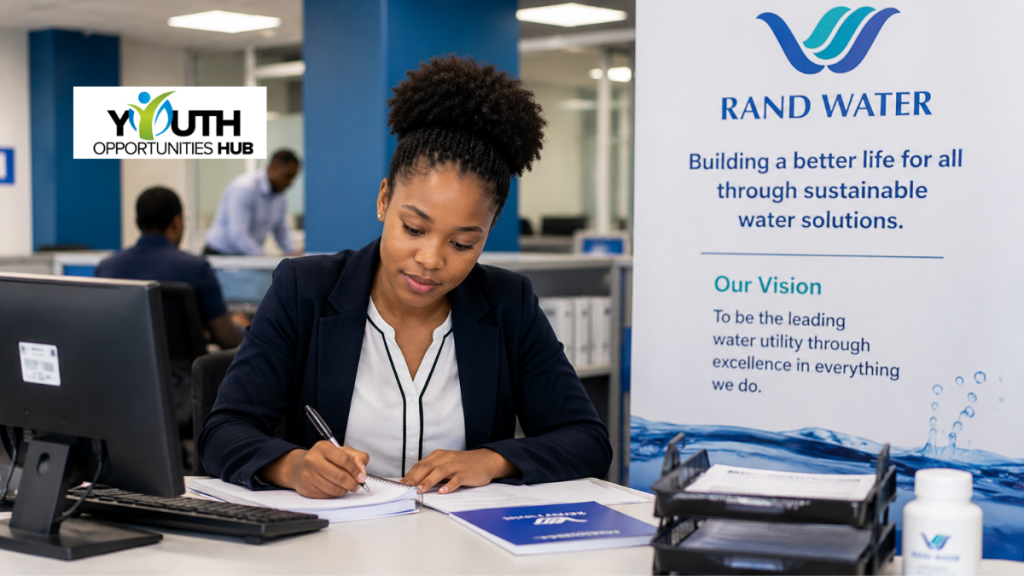 Rand Water Public Service Administrator Learnership Programme 2026 (NQF ...