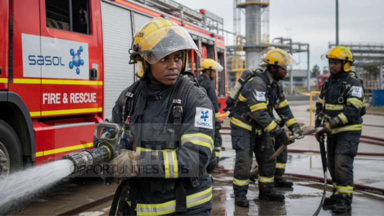 Sasol Learner Fire Fighter Programme 2026 Applications Open in Secunda ...