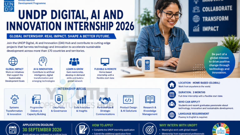 UNDP Digital, AI and Innovation Internship 2026: Global Remote ...